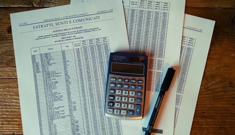 Tabelle Aci 2021 per rimborso chilometrico e fringe benefit