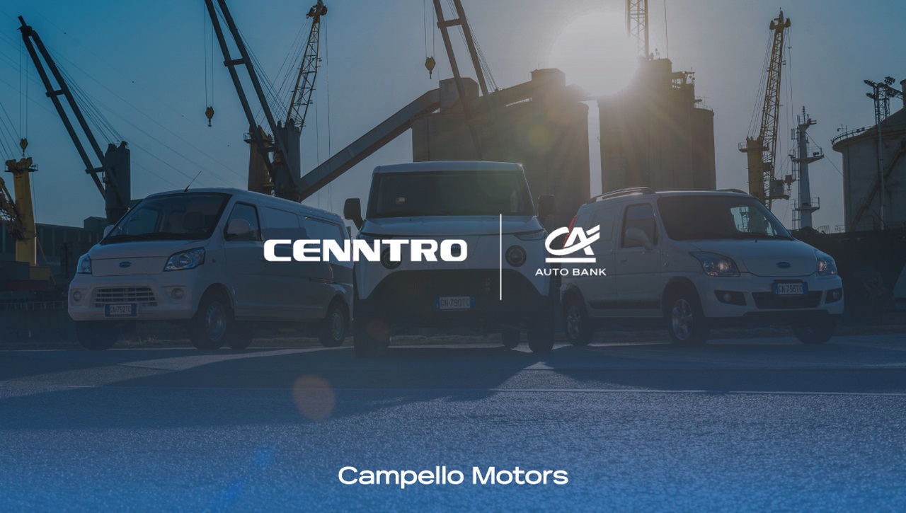 I veicoli commerciali Cenntro finanziati da CA Auto Bank