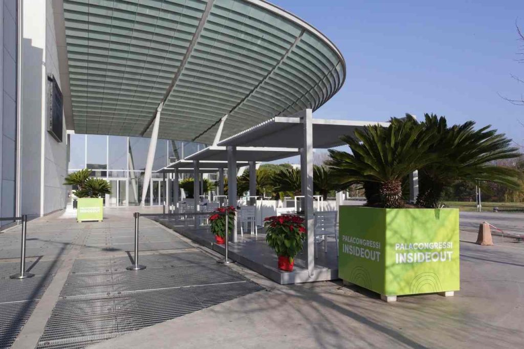 Nuove aree outdoor per eventi al Palacongressi di Rimini