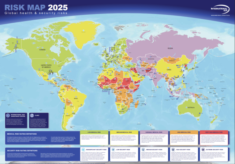 Risk Map 2025: le tensioni geopolitiche aumentano i rischi | Missionline